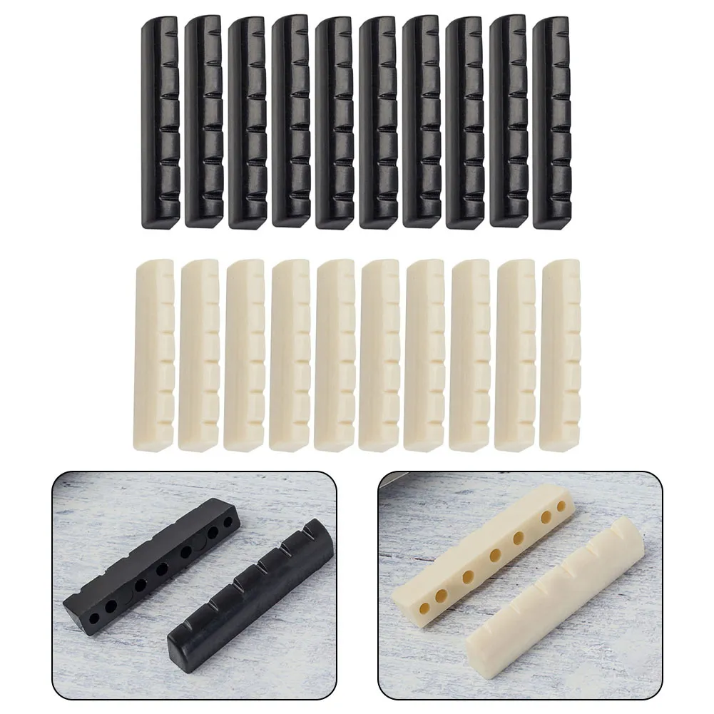 DHgate.com:2024 Guitar Bone String Nut Set: 10pc Saddle Bridge ST DIY ...