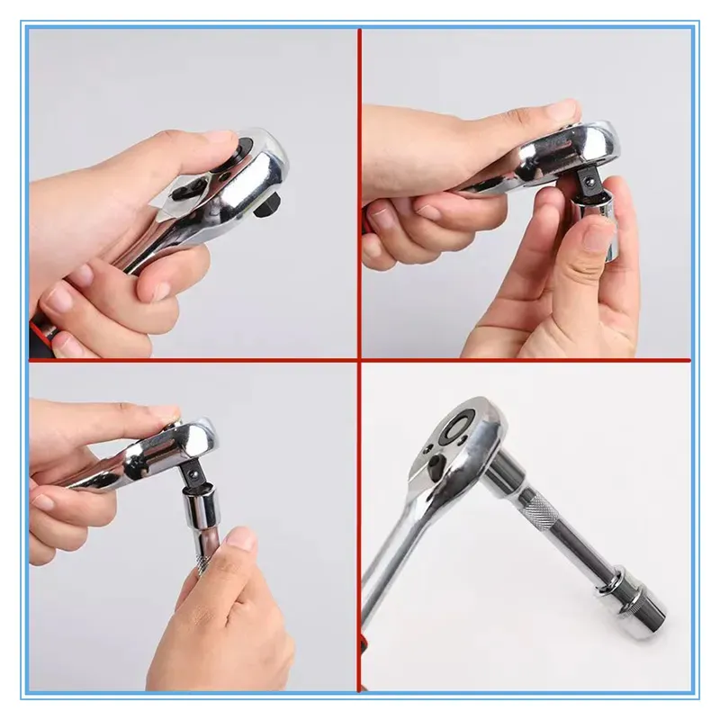 adjustable ratchet socket wrench