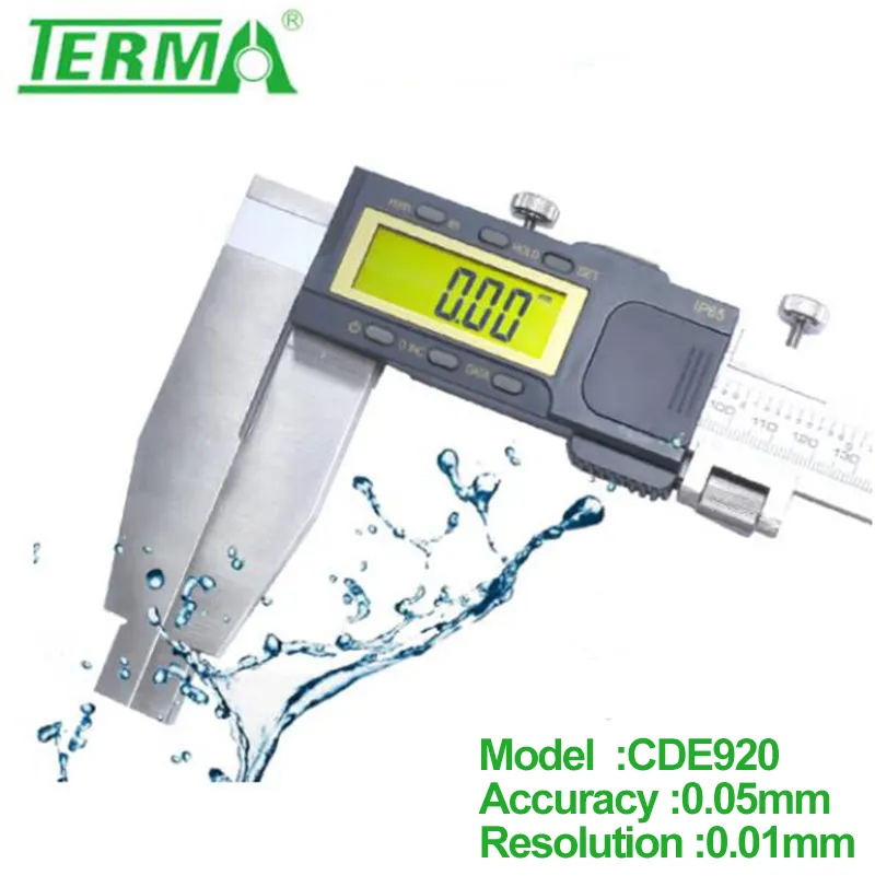 TERMA Brand IP65 Waterproof Stainless Steel Digital Caliper with ...