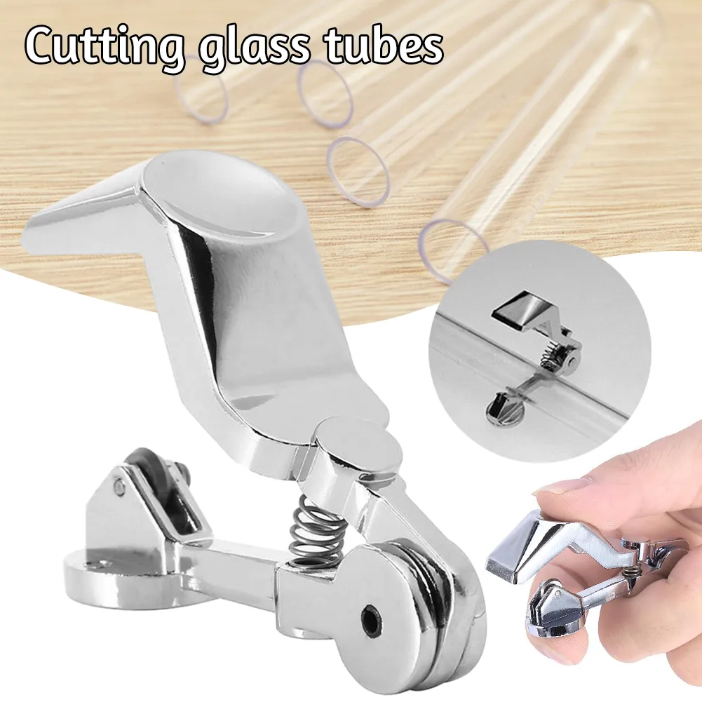 Professional Glass Cutter Tool: Portable Glass Rod Cutter With Spring ...