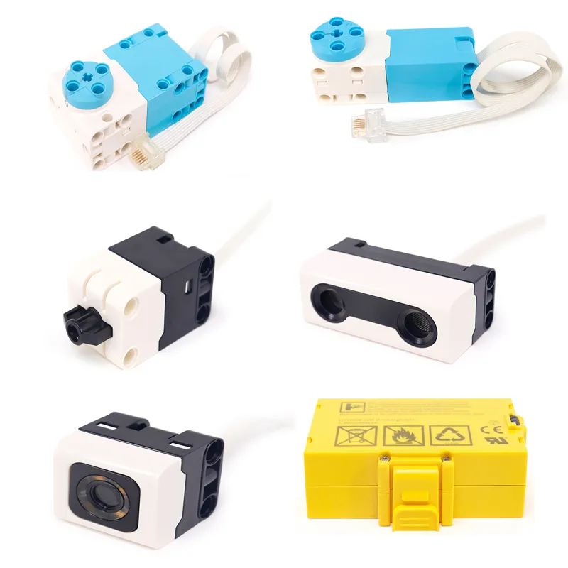 SPIKE Sensor Kit- Ultrasonic, Color, Pressure Sensor and Large Angular ...