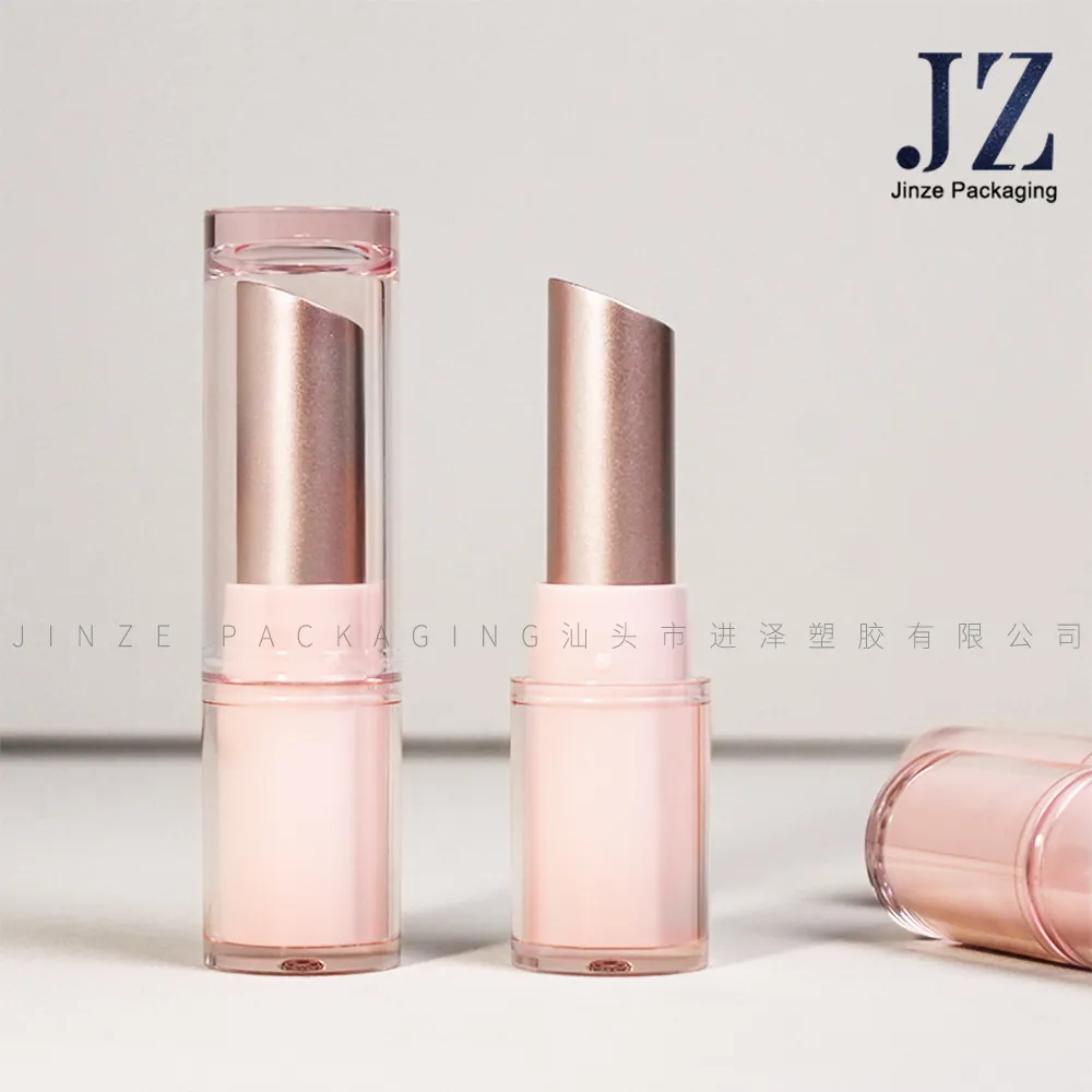 Handmade Transparent Pink Lip Balm tube vanced - 11.1mm Empty ...