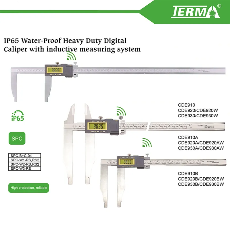 TERMA Brand IP65 Waterproof Stainless Steel Digital Caliper with ...
