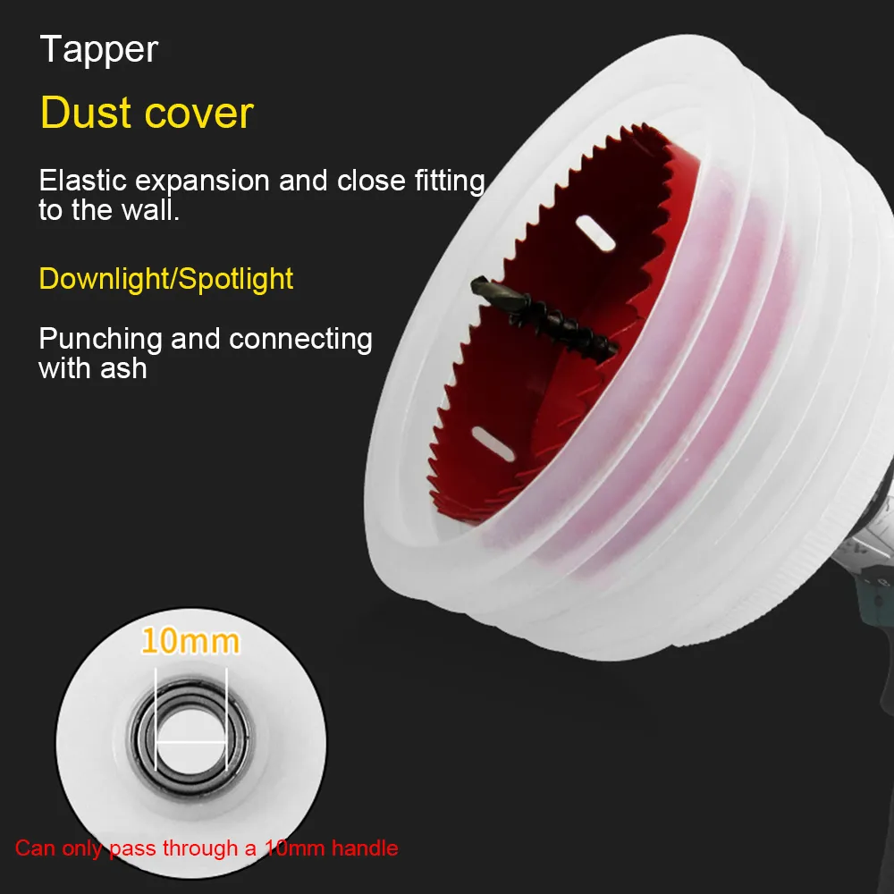 Multipurpose Hole Opener Dust Cover: Expandable Ash Connector for ...