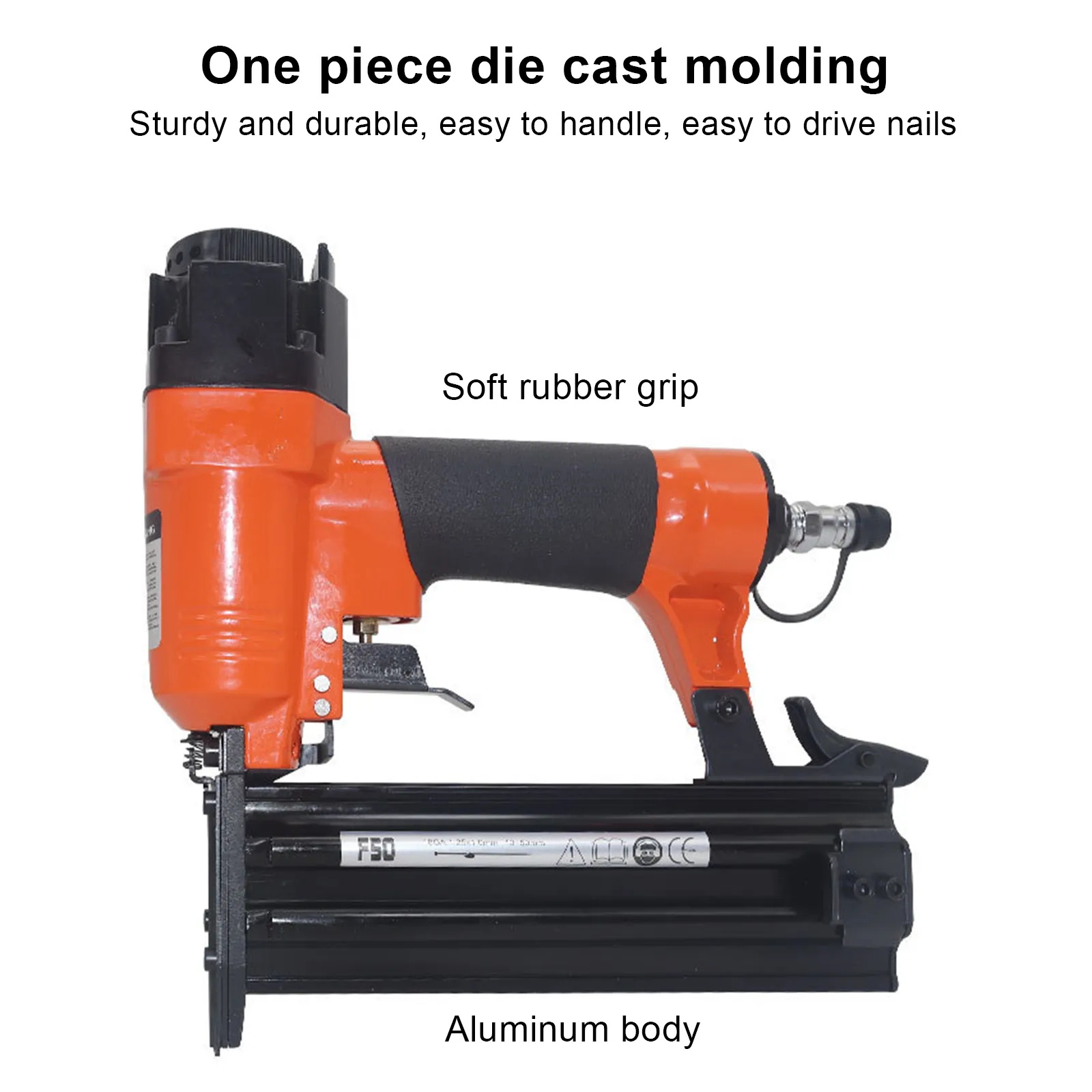 Power Nailer Gun for Woodworking: Pneumatic Stapler for Furniture ...