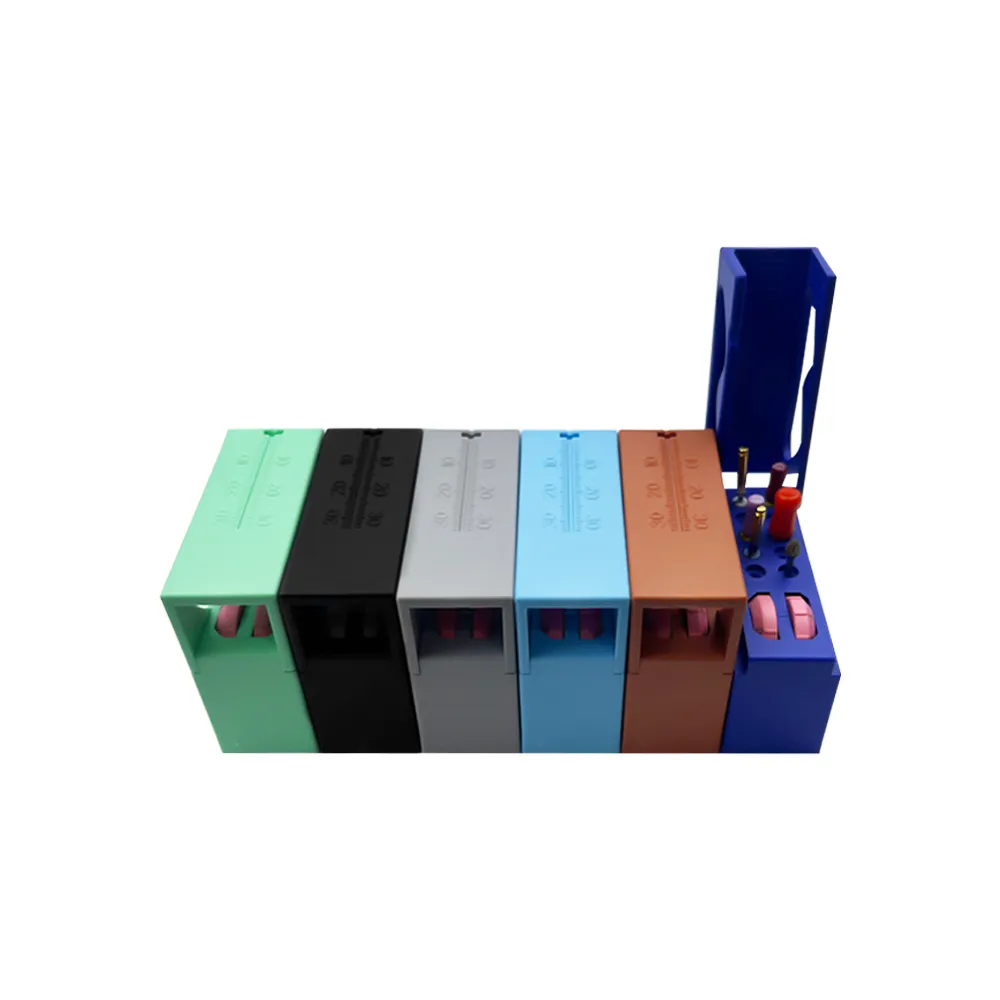 Dental Bur Block Autoclavable Endo File Holder 10 Hole Sterilizer Tray ...