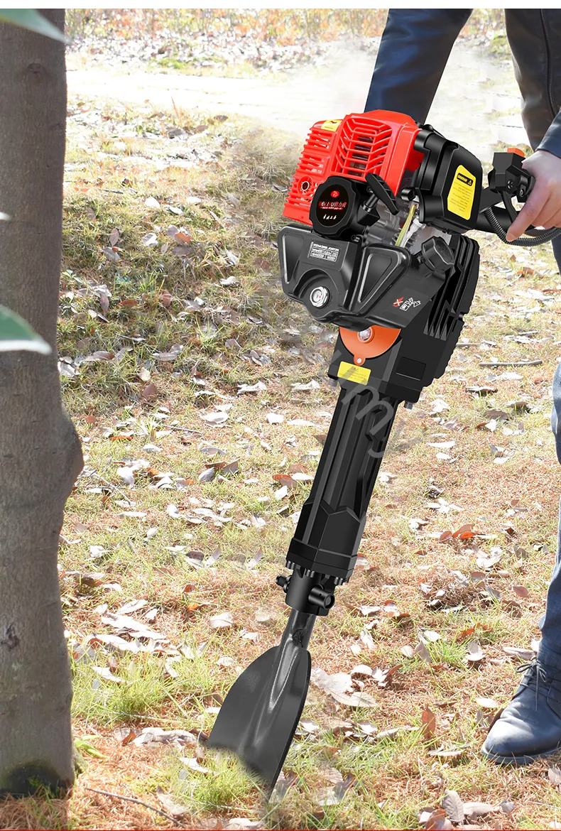Small Tree Digger: Gasoline-Powered Excavator for Efficient Trenching ...