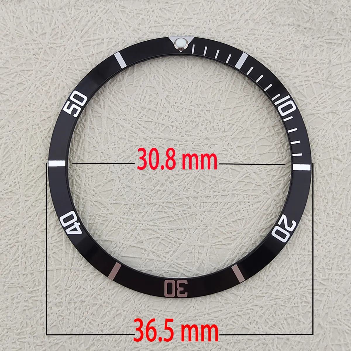 genuine rolex bezel insert