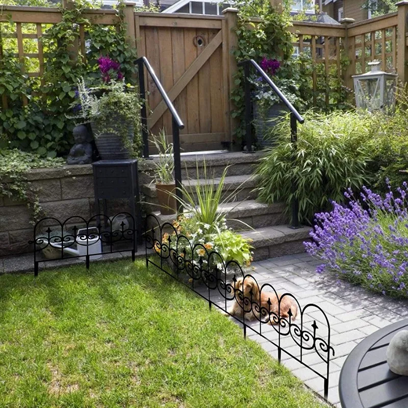 decorative border fencing