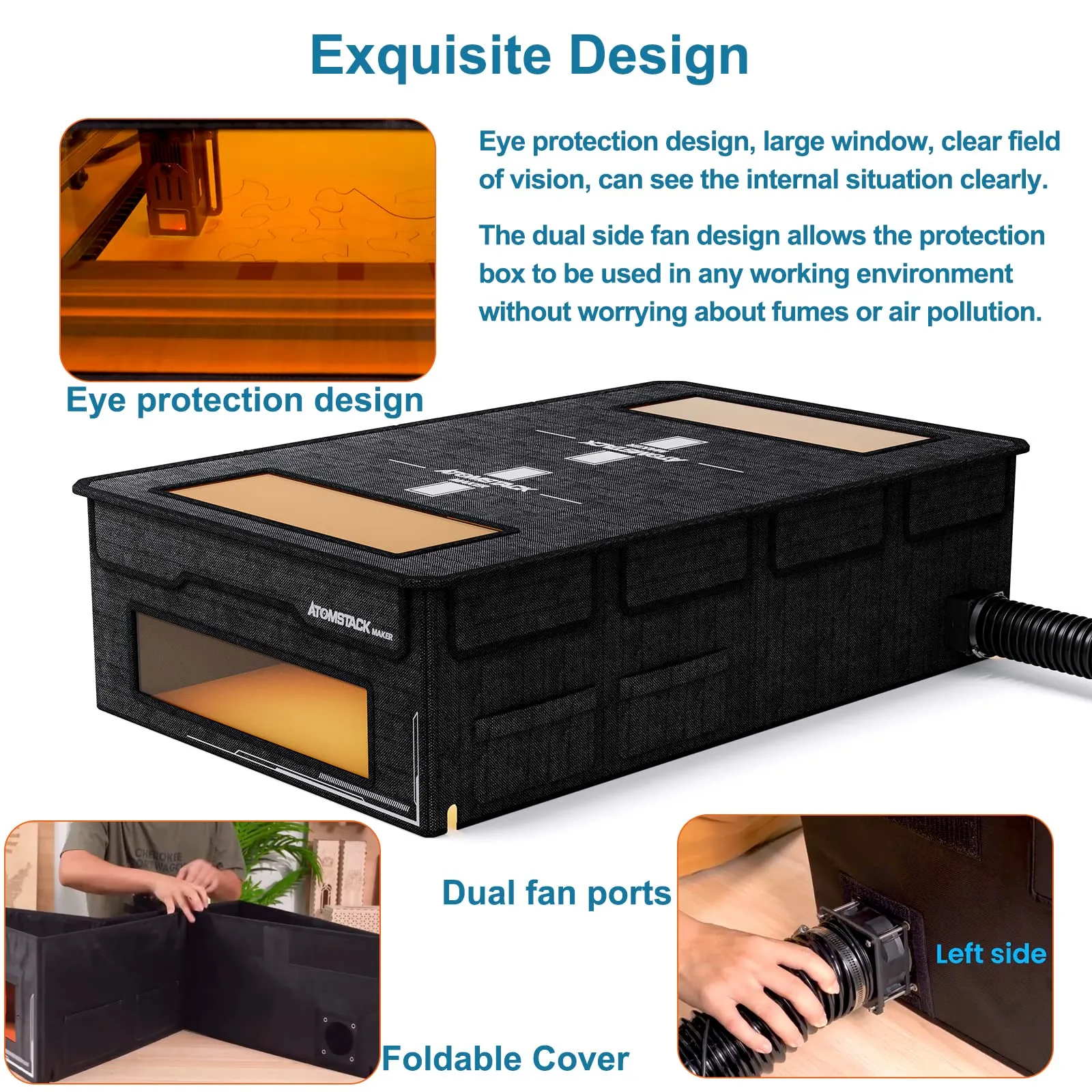 DHgate.com:Upgraded ATOMSTACK A20/S20/X20 MAX Laser Engraver, with FB2 ...