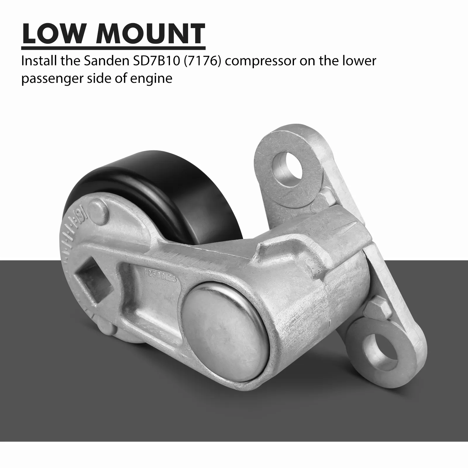 SD7B10 Sanden A/C Compressor Mount Bracket Kit w/ Truck SUV & Camaro ...