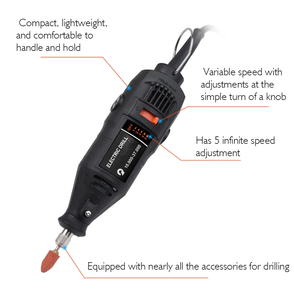 DHgate.com:180W Powerful Mini Handheld Electric Rotary Tool Kit - Ideal ...