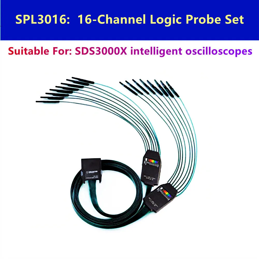 DHgate.com:2024SIGLENT Oscilloscope Probe Set with 16-Channel Logic ...