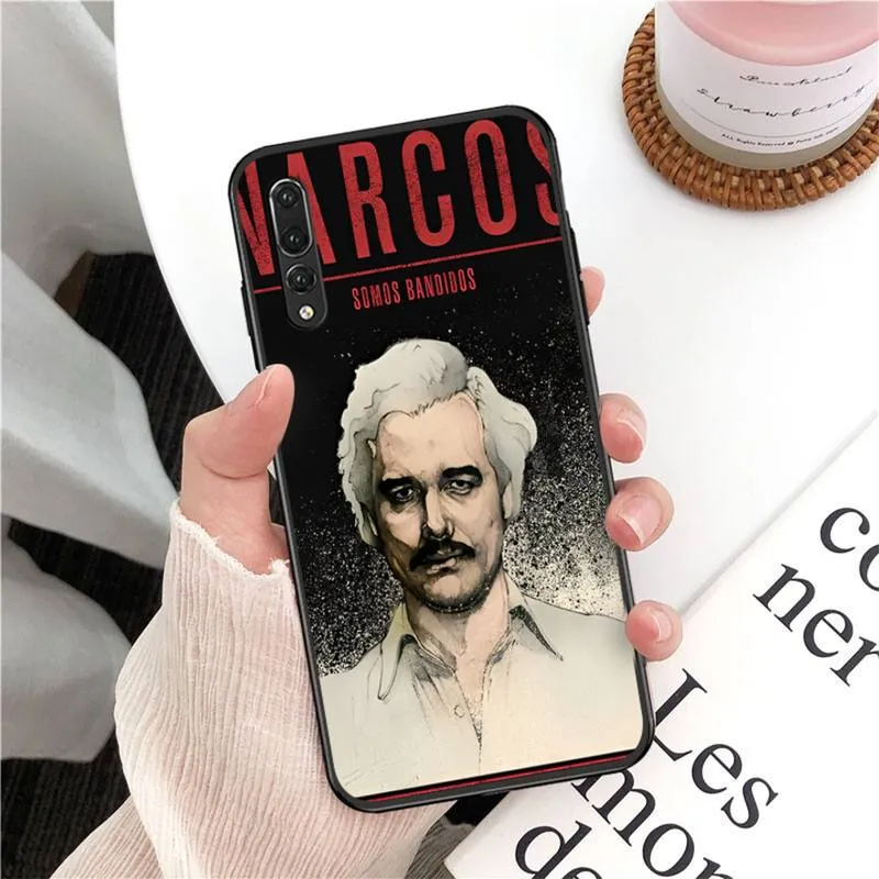 Narcos TV Series Pablo Escobar burga phone cases for Huawei P Series ...