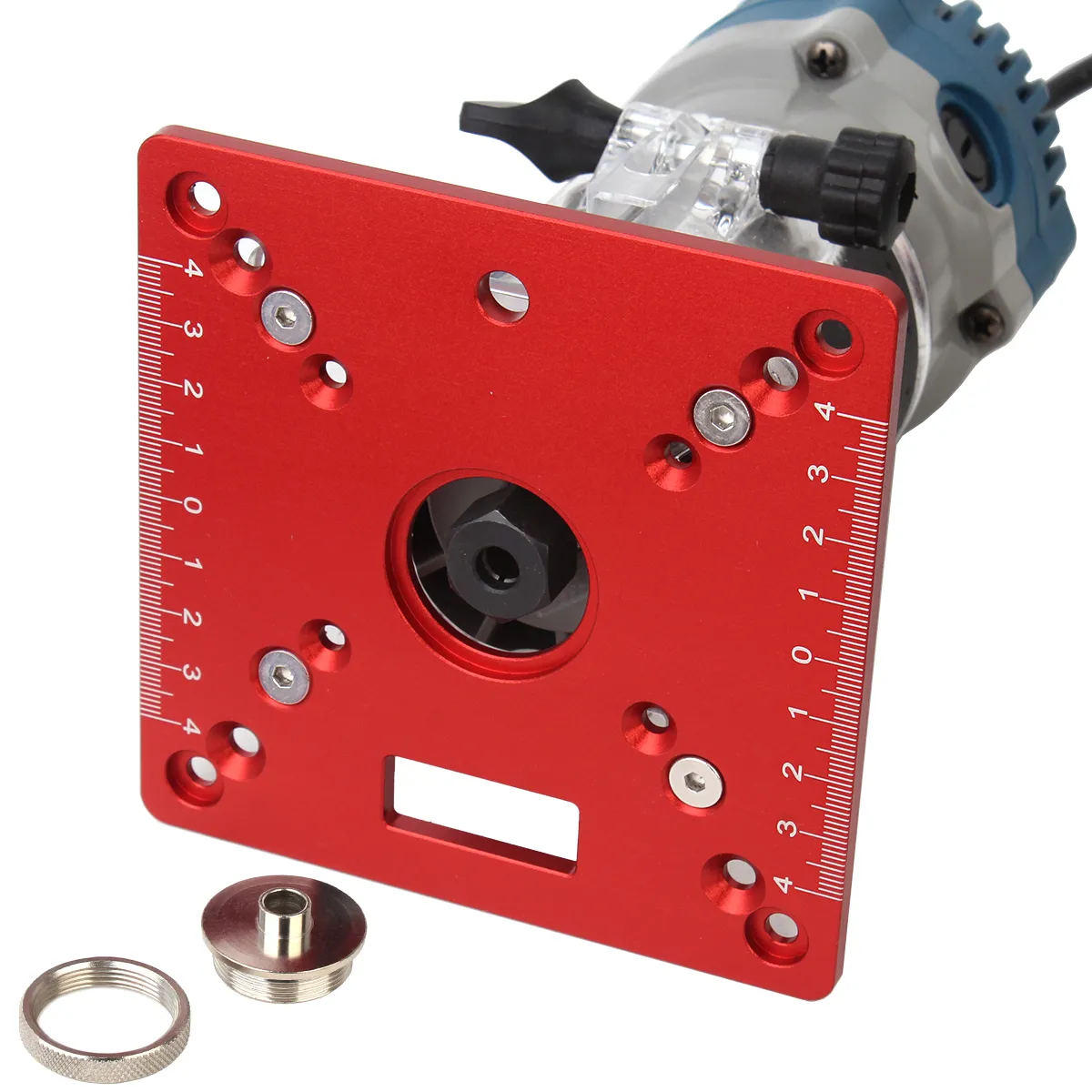 Router Lift Base With Aluminum Insert Plate Universal Router Table For ...