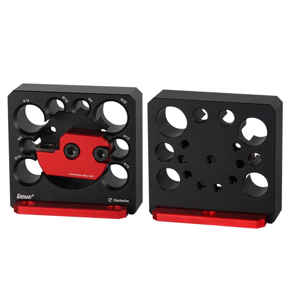 Adjustable Electric Drill Milling Dowel Round Rod Auxiliary Tool With 8 ...