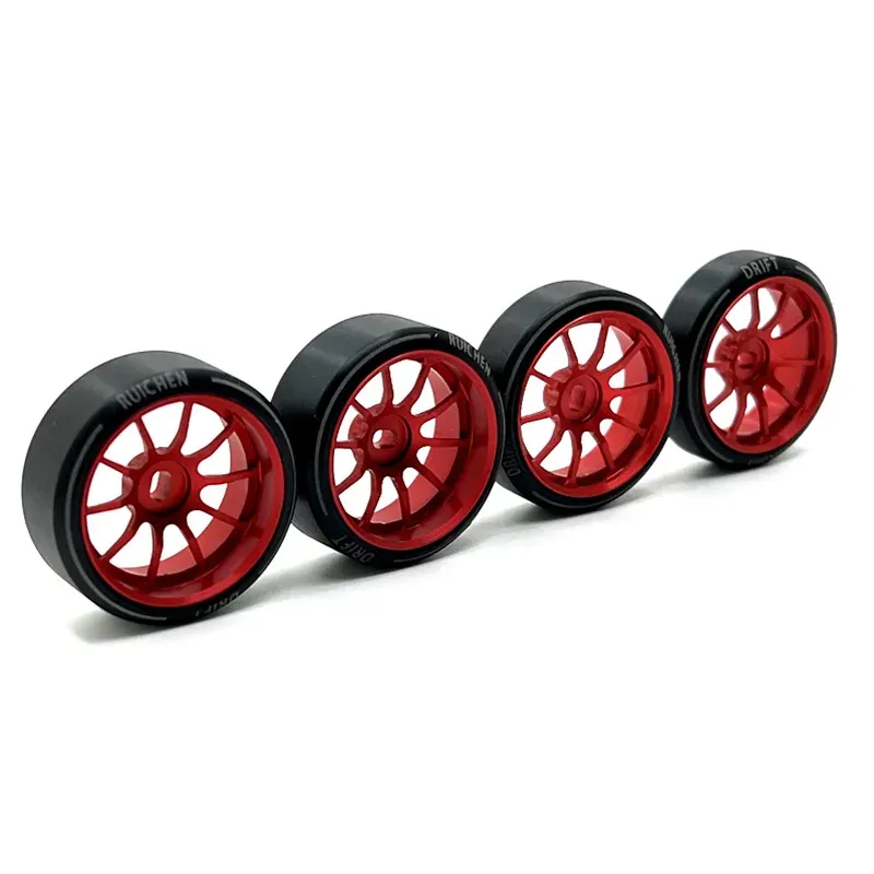 Lovely Tire And Wheel: Metal Wheel Hub & Draft Logo Tire For 1/28 RC ...