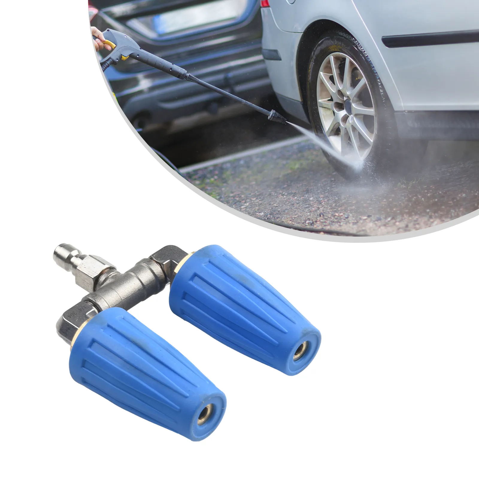 DHgate.com:Dual Turbo Nozzle Spray Tip: 4000PSI Rotating Washer Nozzle ...