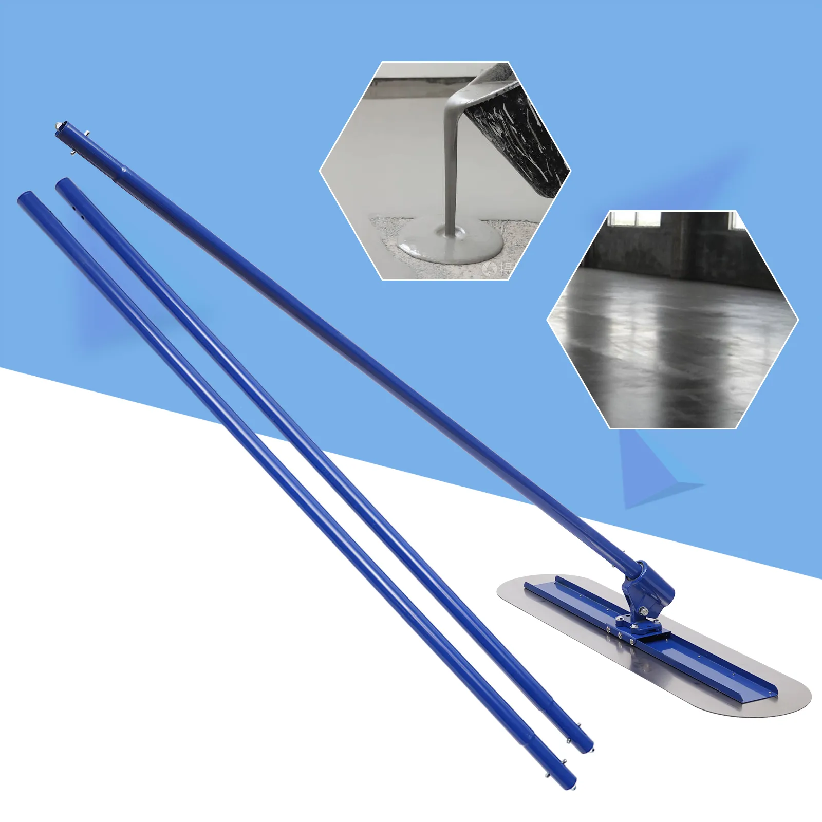 Concrete Smoother Float Tool: Bull Float for Flat Finishing Concrete ...