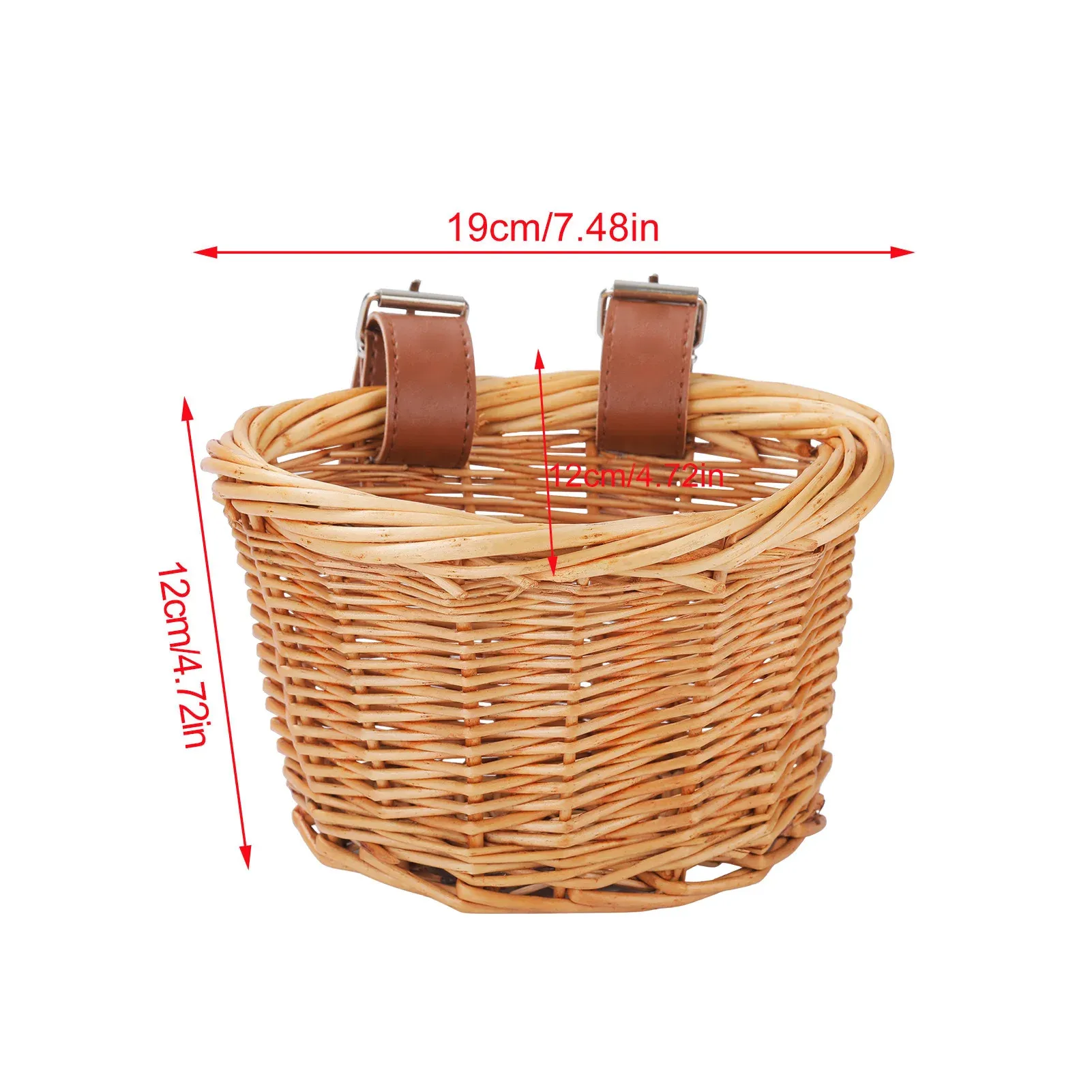 DHgate.com:Childrens Bike Basket Front - Waterproof Wicker Bicycle ...