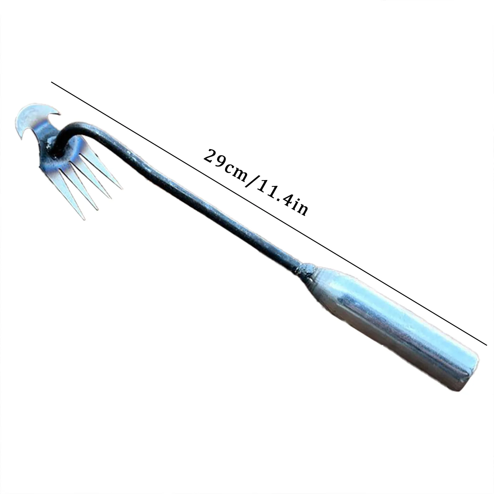 Garden Hoe Rake Steel Farm Tools For Weeding And Uprooting Grass, Small ...