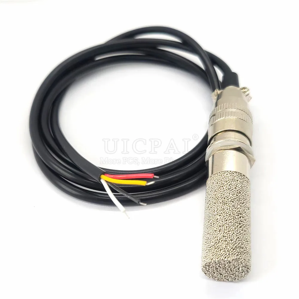 Temperature Humidity Sensor Probe Metal Head Digital Capacitance Sensor ...