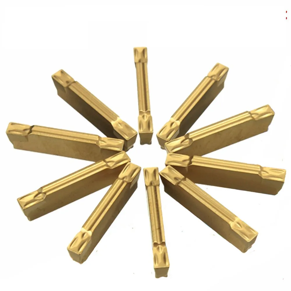 MGMN200-G Grooving Inserts: KDC Metal Slotted Grooving Cut-Off Tool ...