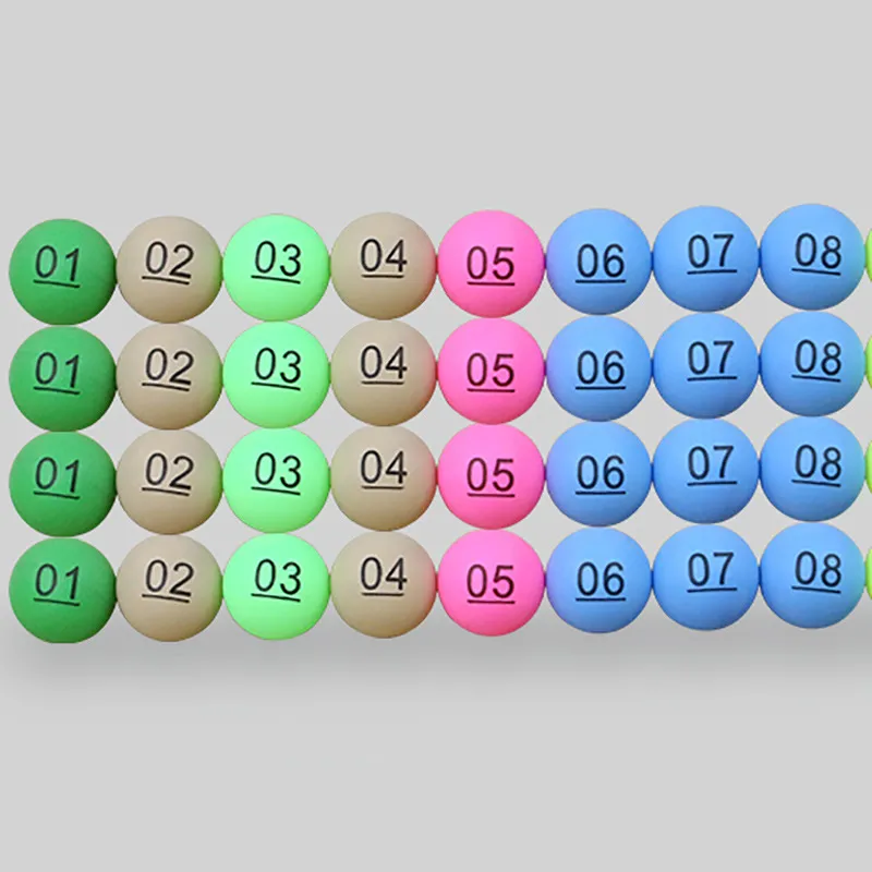 numbered balls 1 100