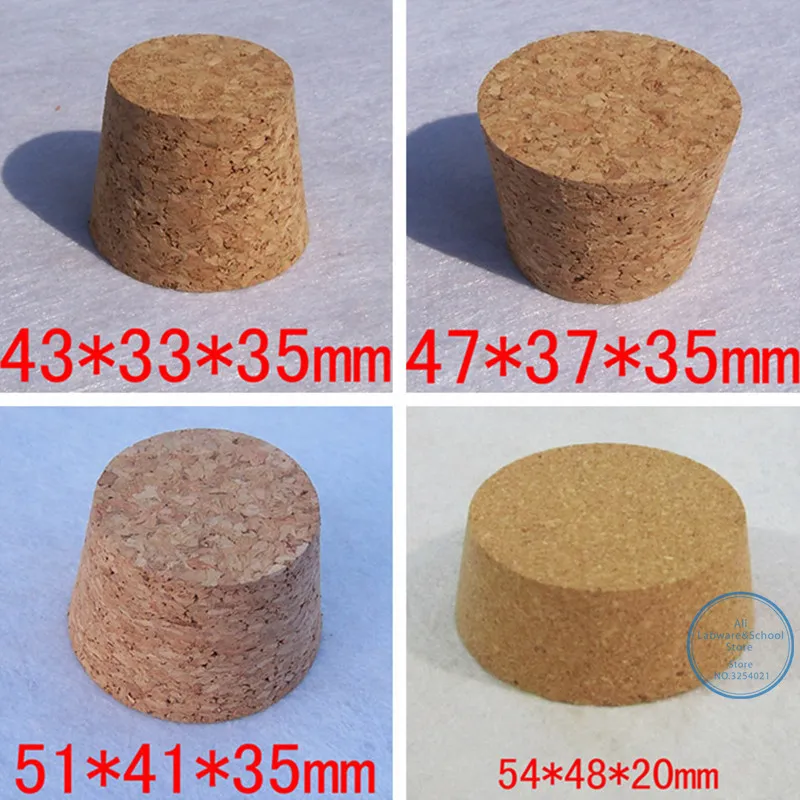 DHgate.com:Top-Grade Wood and Cork Lab Test Tube Plugs - 5 Pack (Dia ...