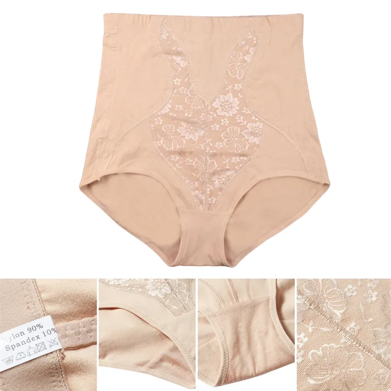 DHgate.com:Women's High Waist Floral Lace Tummy Control Shapewear ...