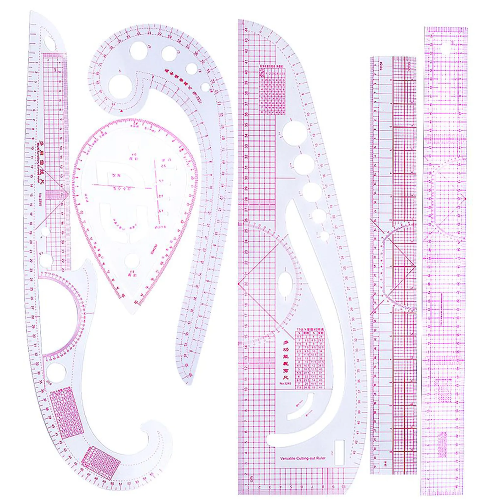 Sewing Rulers ERDORI Practical Clothing For Dressmaking Tailor Grading ...