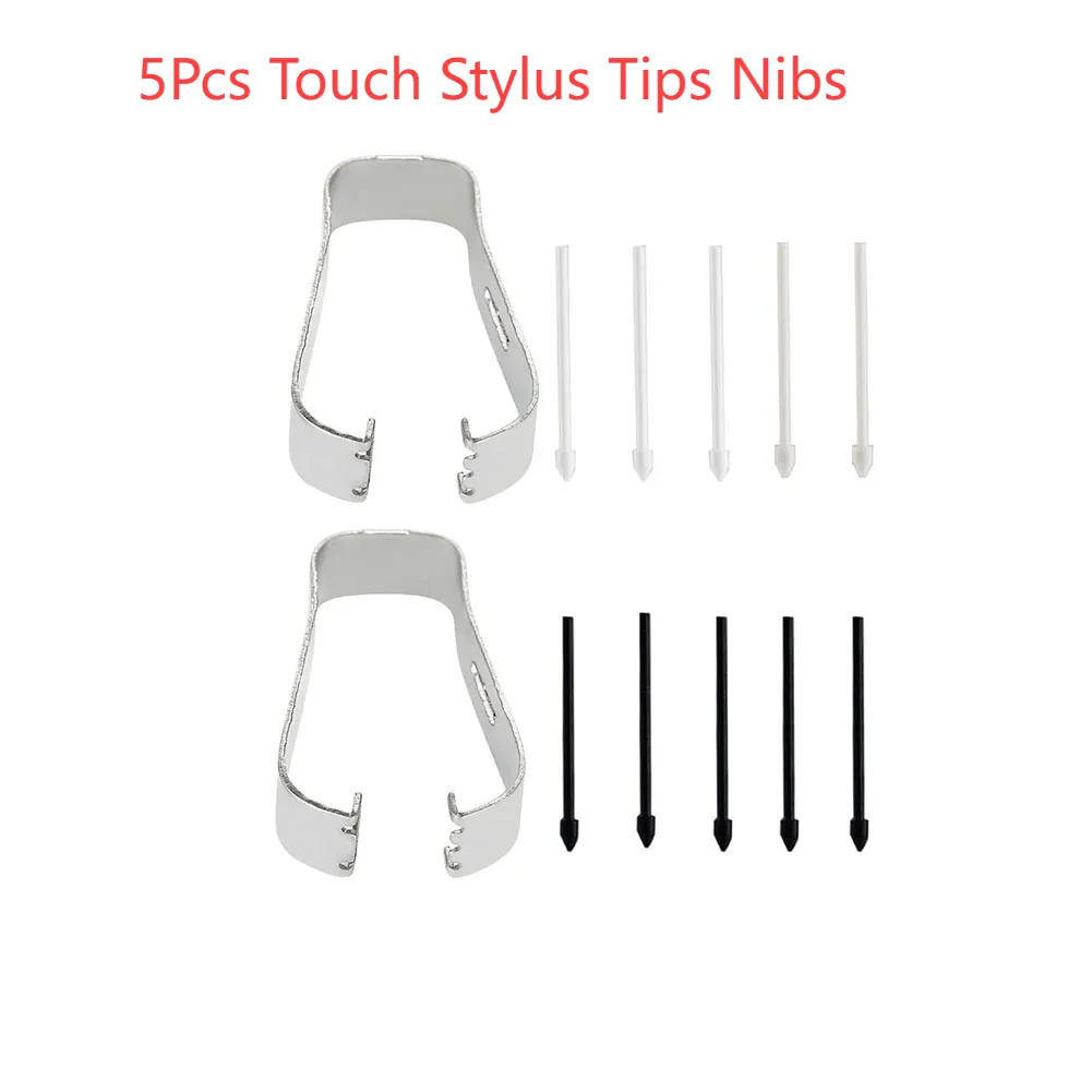 5-Pack Stylus Tips Nibs with Clip for Samsung Galaxy Tab S6 & Lite S ...