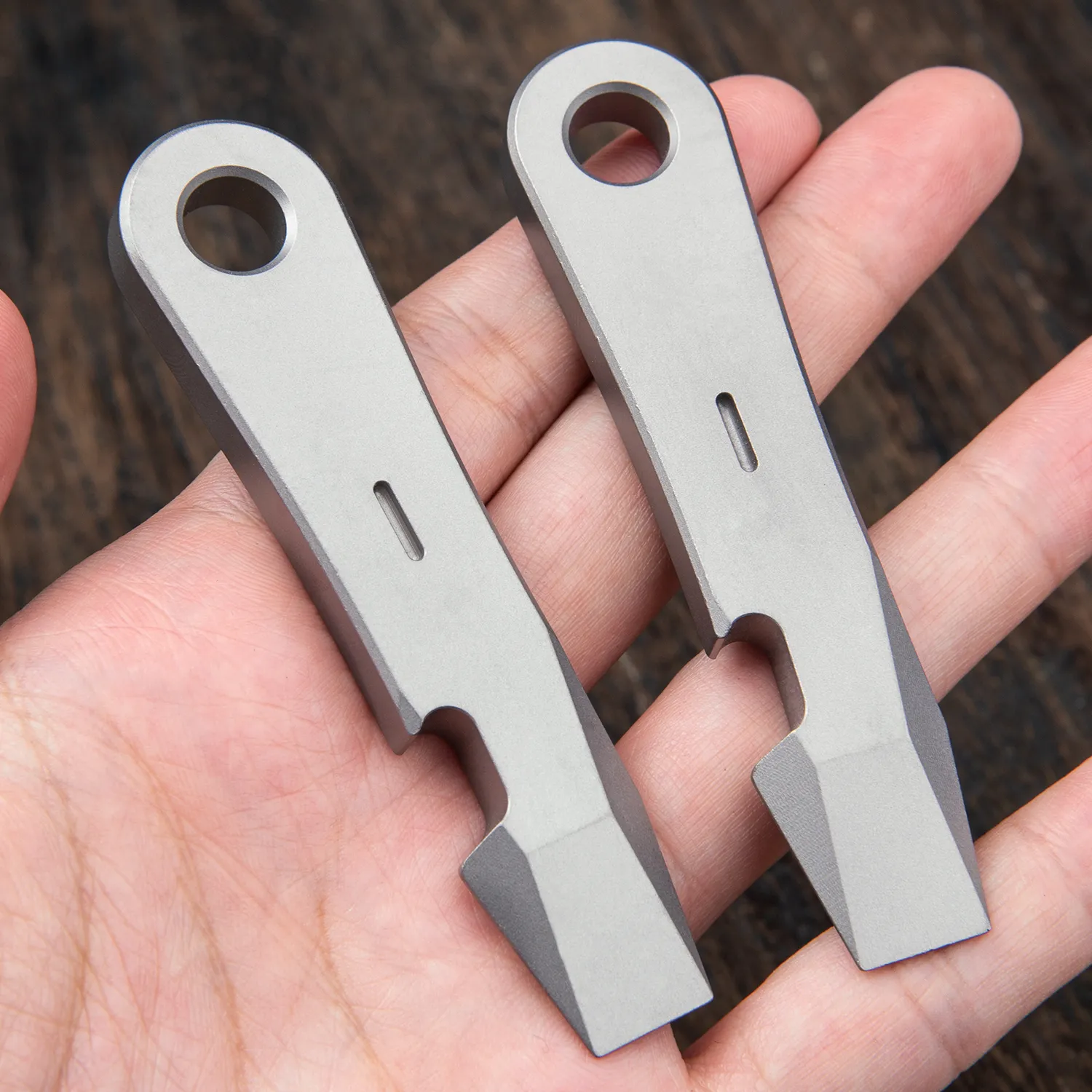 Titanium Pry Bar Edc 60mm TC4 Titanium Alloy Crowbar Multi-functional ...