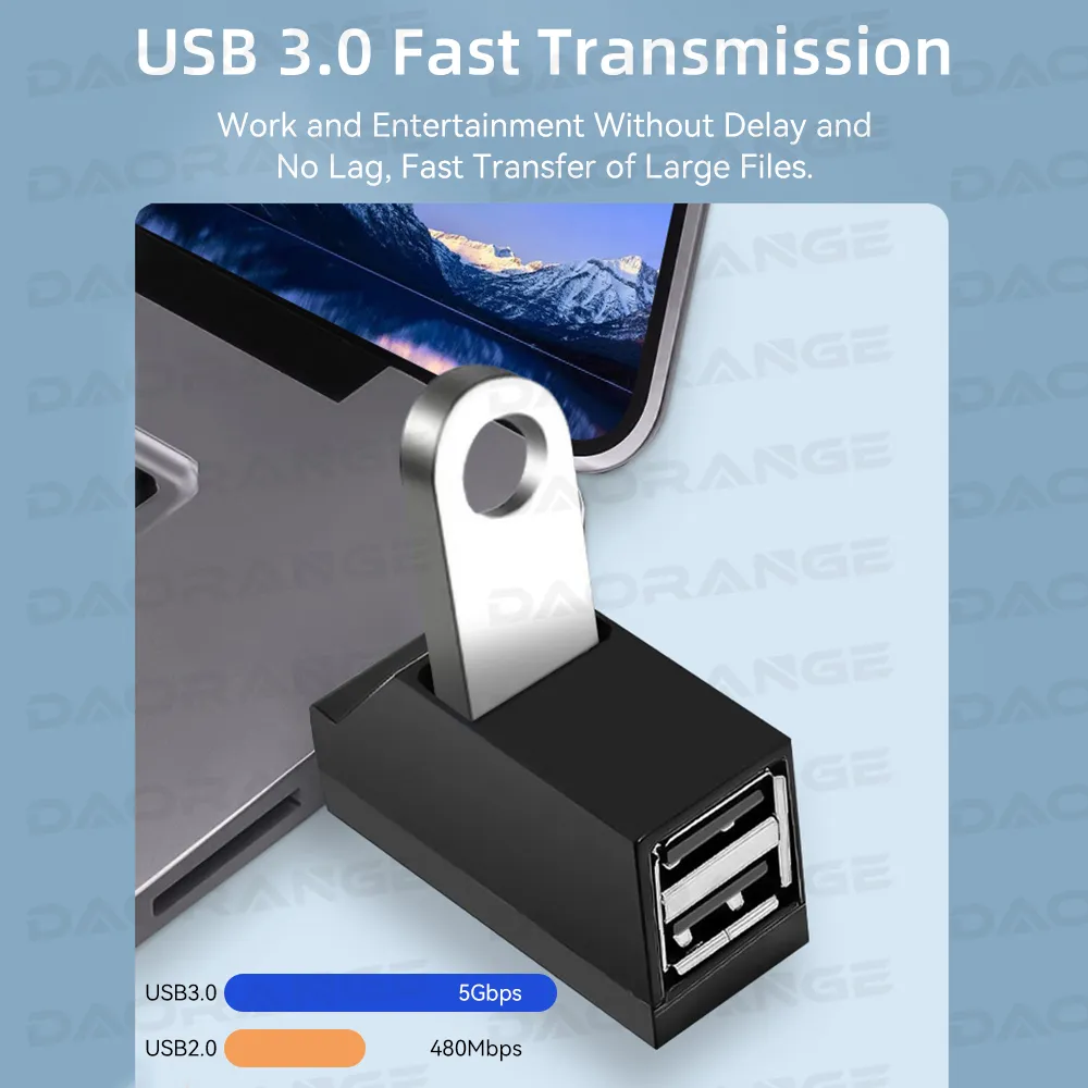 DHgate.com:3 in 1 USB C 3.0 HUB Laptop Adapter For Samsung Lenovo DELL ...