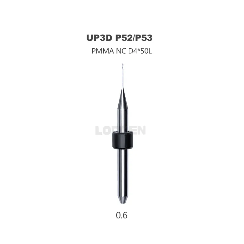 DHgate.com:UP3D P52/P53 PMMA Milling Burs for Dental Lab - 0.6/1.0/2 ...