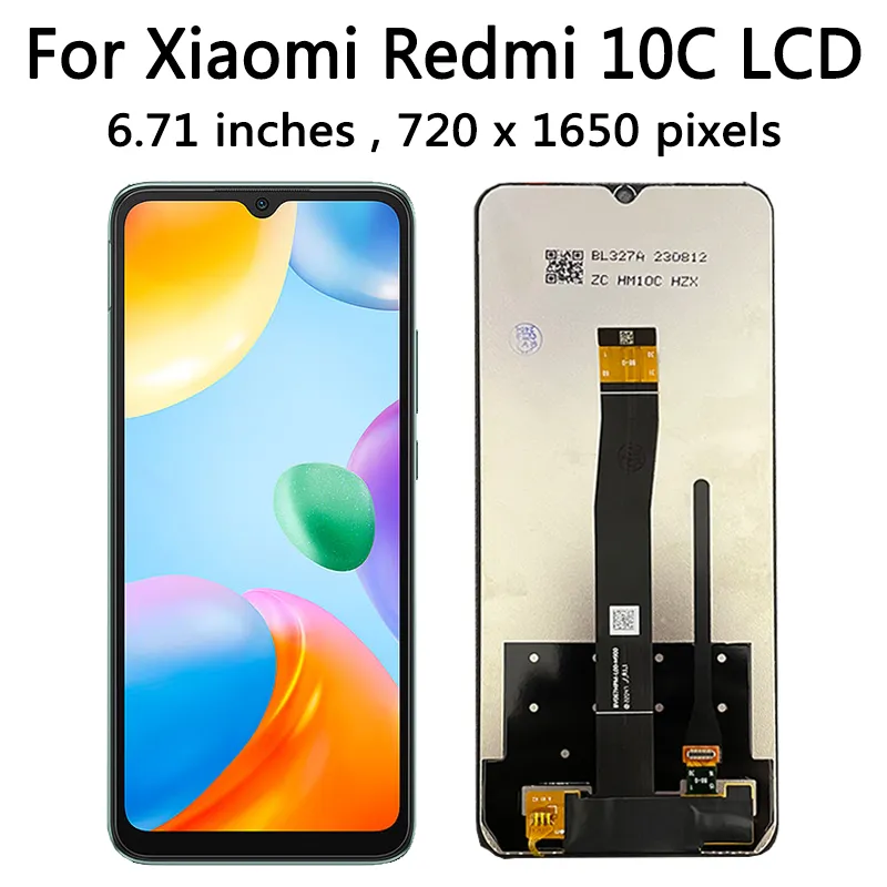 DHgate.com:100% Test LCD For Xiaomi Redmi 10C 220333QBI LCD Display ...
