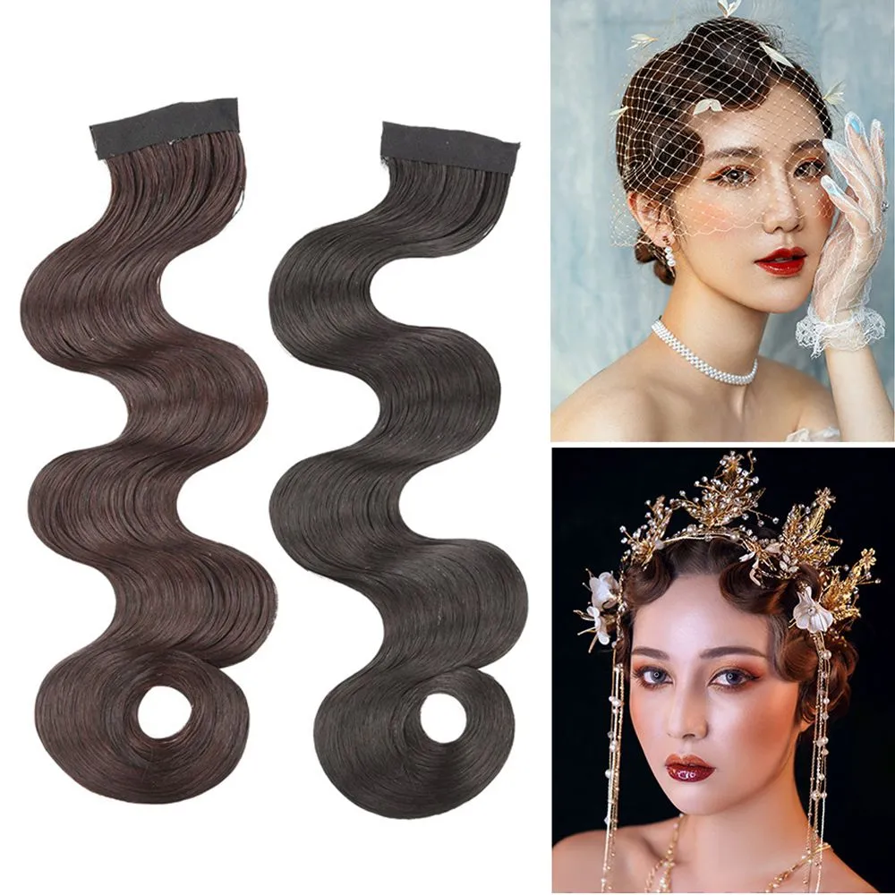 DHgate.com:Wavy Bangs Hair Piece: Natural Synthetic Hair Curly Fringe ...