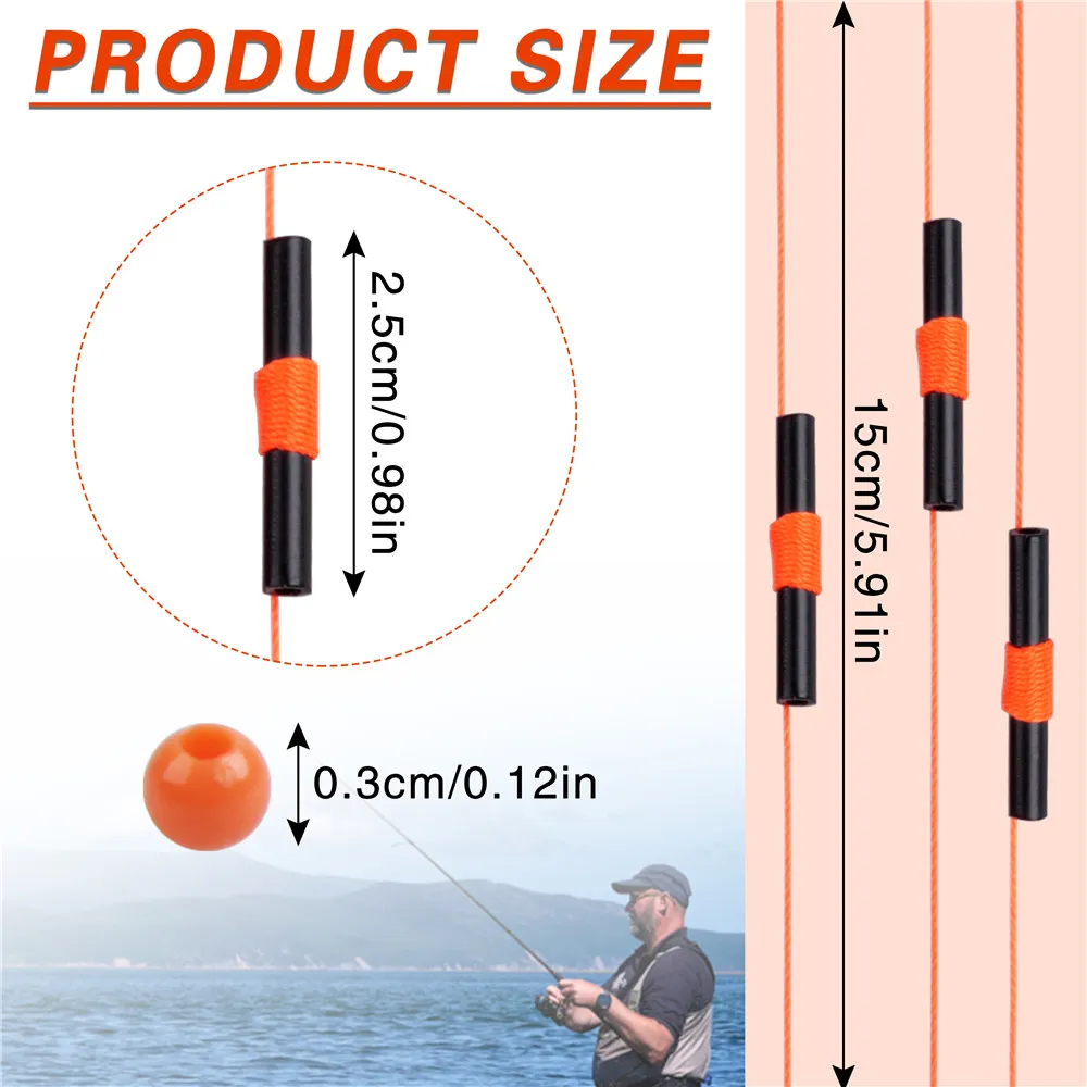 Bobber Stops Kit For Fishing Line Slip Bobber Stoppers With Fishing ...