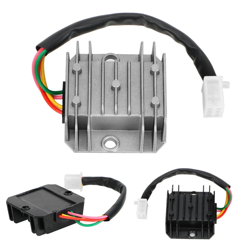 Universal motorcycle battery stabilizer with 4 Wires and 4 Pins - 12V ...