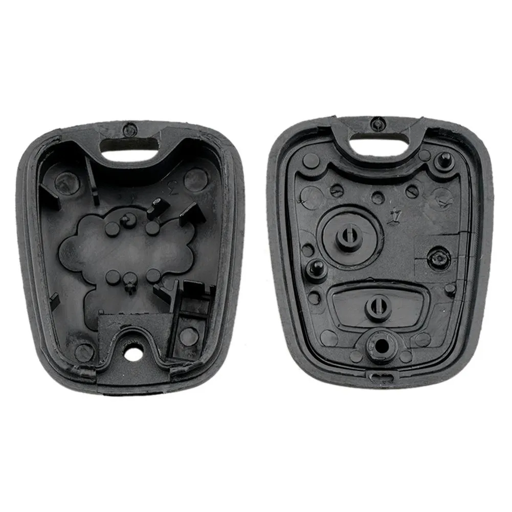 2-Button Remote Car Key Shell Replacement for Peugeot 206 - Durable ABS ...