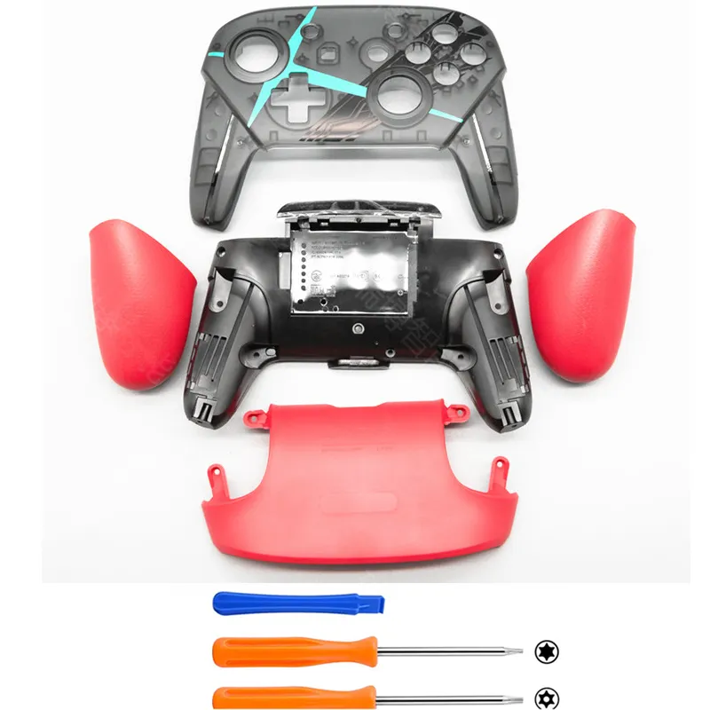 DIY Replacement Grip Housing Shell soft cover for Nintendo Switch Pro ...