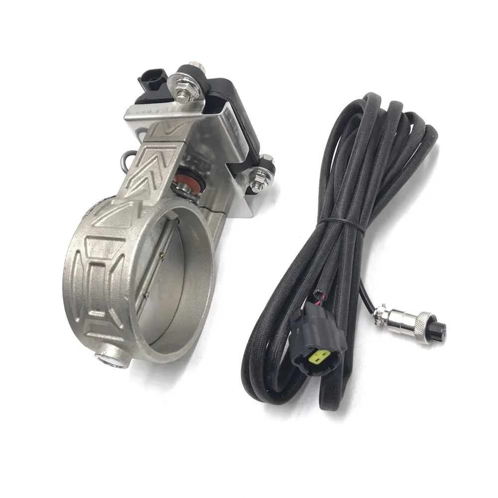 2.5 63MM/3 76MM Exhaust Valve Flap Control Electric Exhaust Cut Out ...