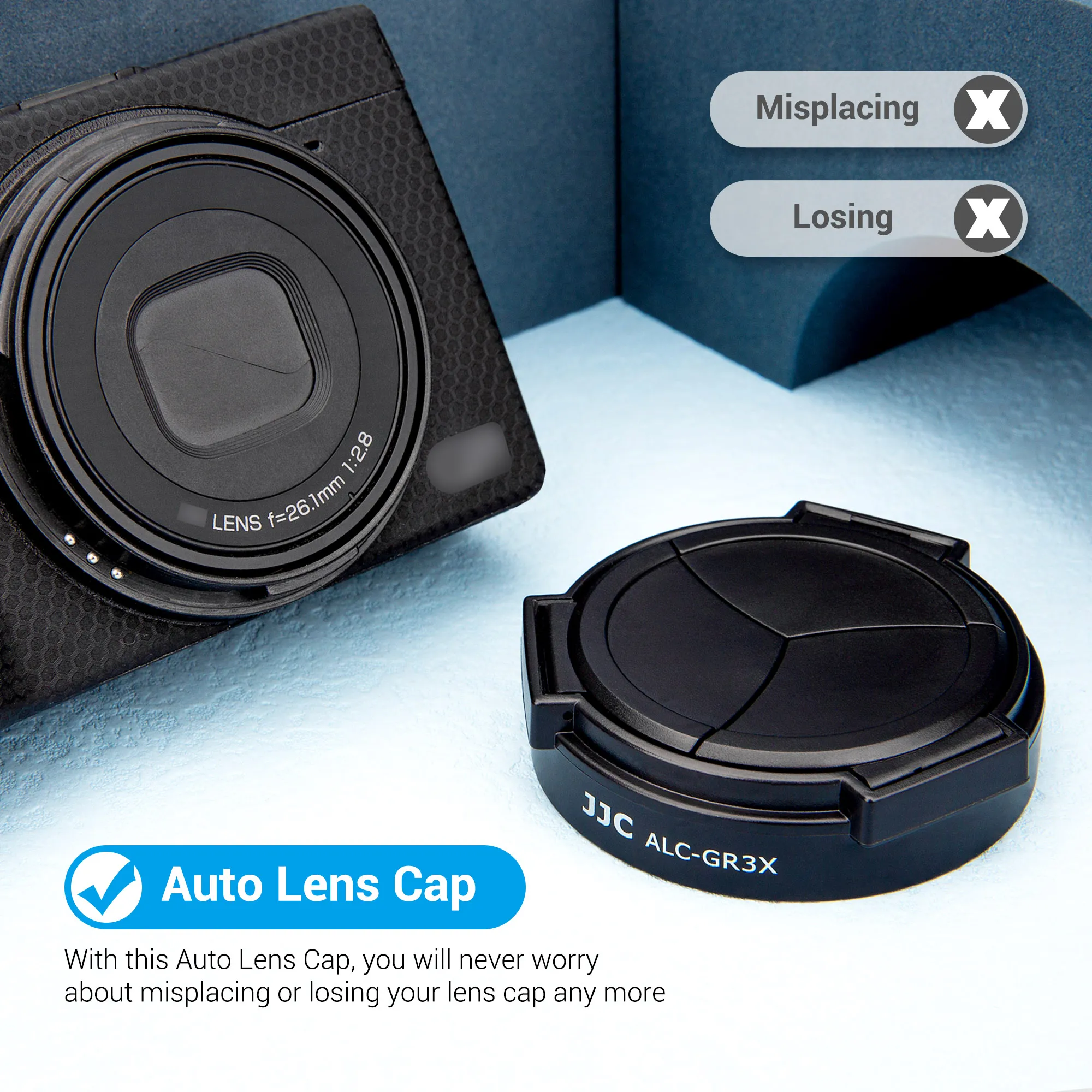 DHgate.com:JJC Automatic Lens Cap for Ricoh GR II/III/IIIx/GR3x, HD ...