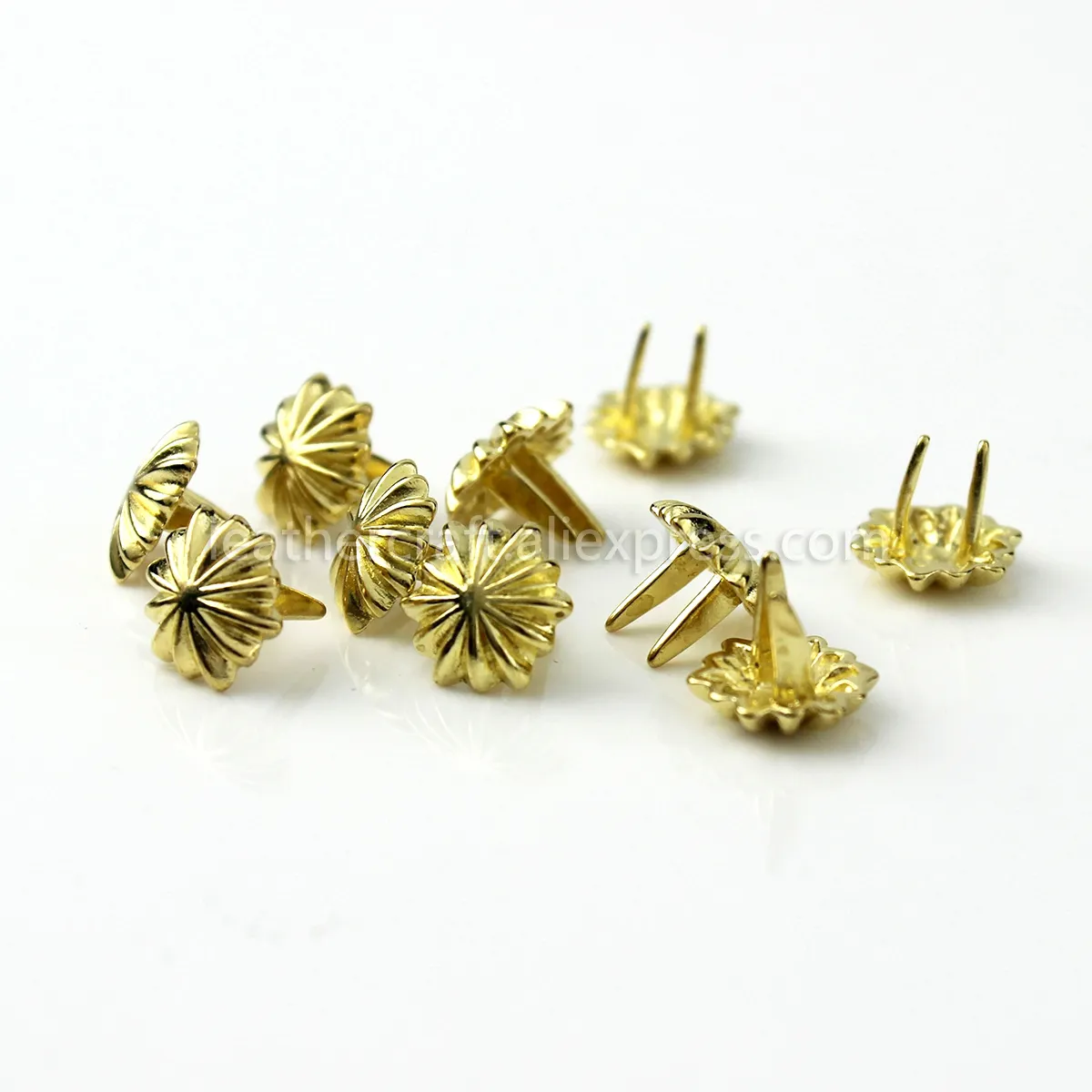 DHgate.com:Chrysanthemum Brass Conchos for Leatherwork, Bags, Straps ...
