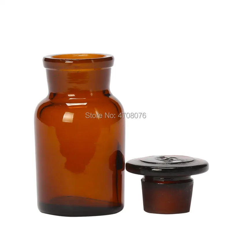 Laboratory Glass Bottles: 30/60/125/250/500ml Reagent Bottles With ...