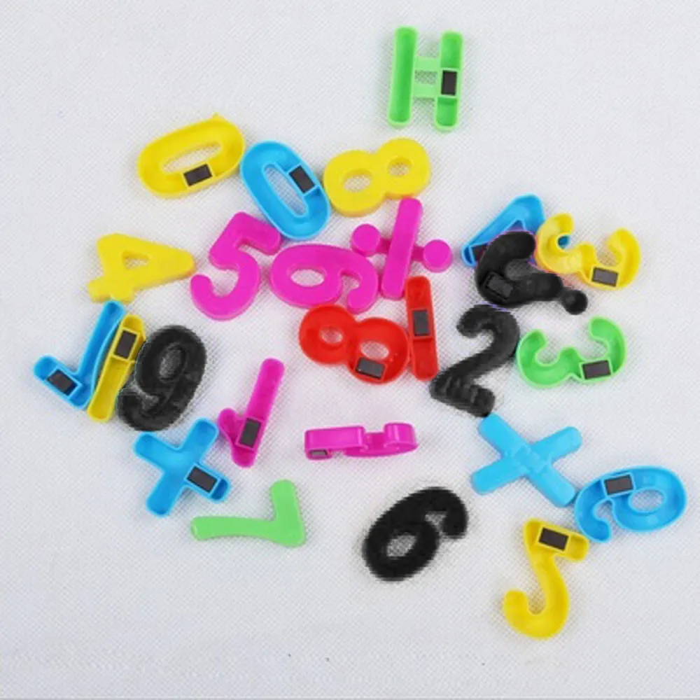 Colorful Magnetic Alphabet & Number Set - Educational Fridge Magnets ...