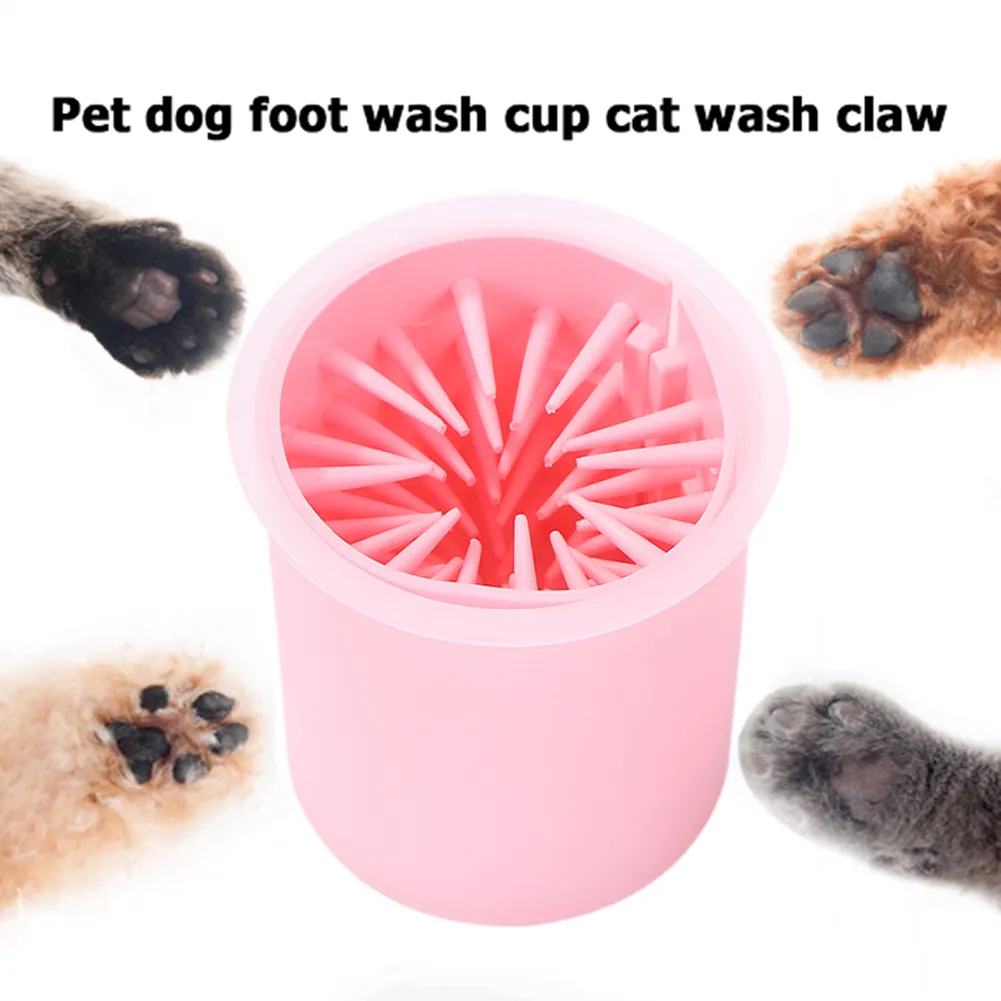Portable Dog Paw Cleaner Cup for Small and Large Dogs, Pet Feet Washer ...