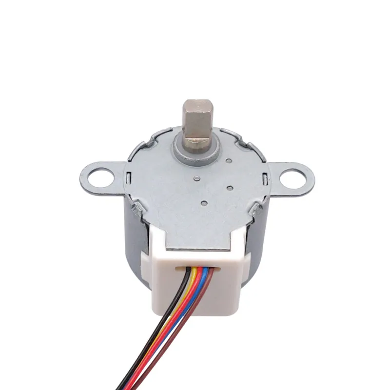 24BYJ48 5V 2W DC Stepper Gear Motor 6 rpm Gray with Drip-Proof Feature ...