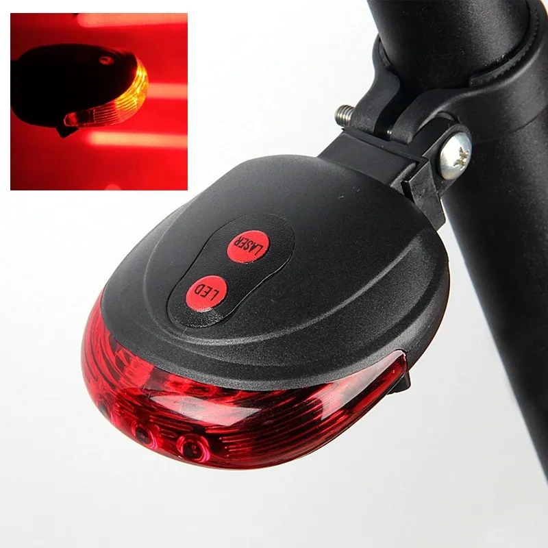 Ultra-Bright LED Bike Tail Light - 6 Flashing Modes, IPX5 Waterproof ...