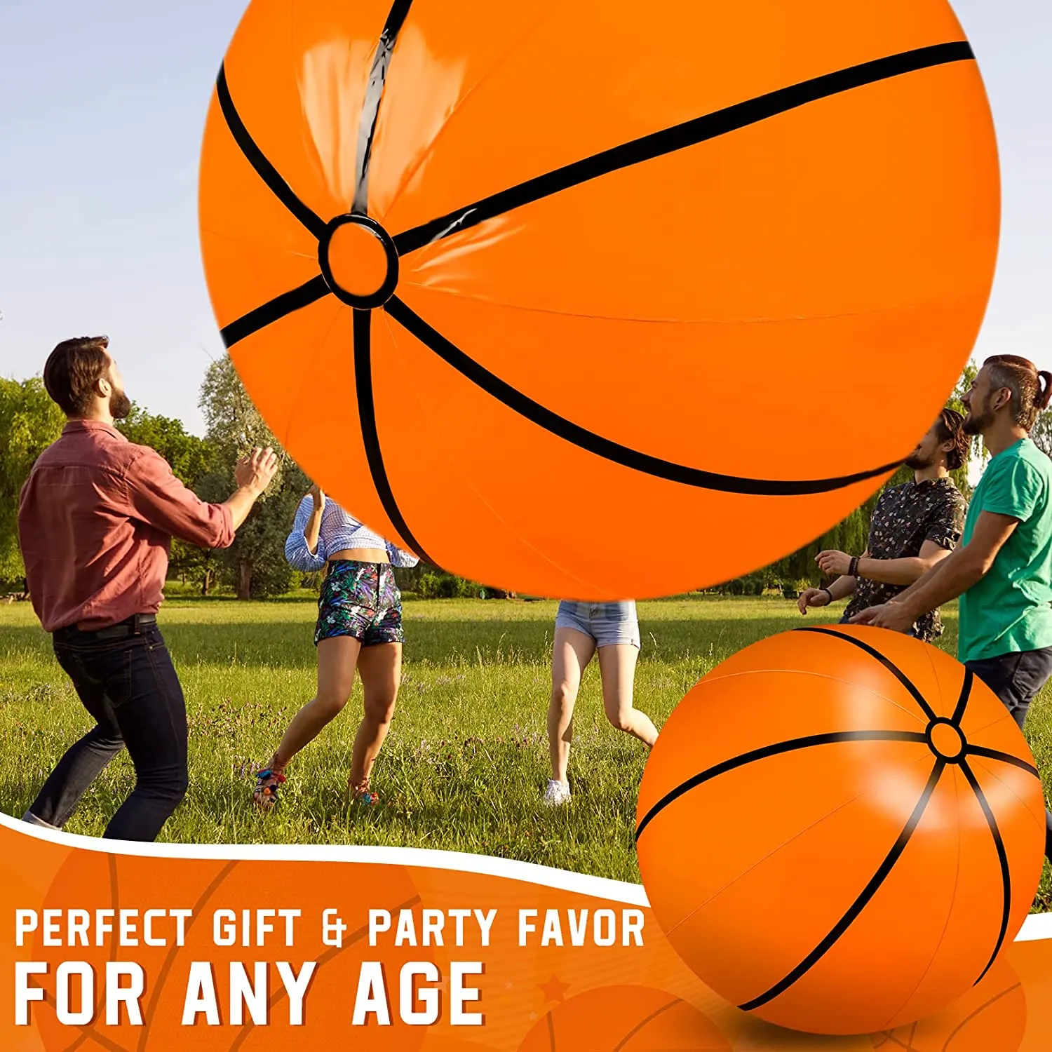 200CM Inflatable Beach Balls - Giant Pool Balls for Summer Outdoor ...